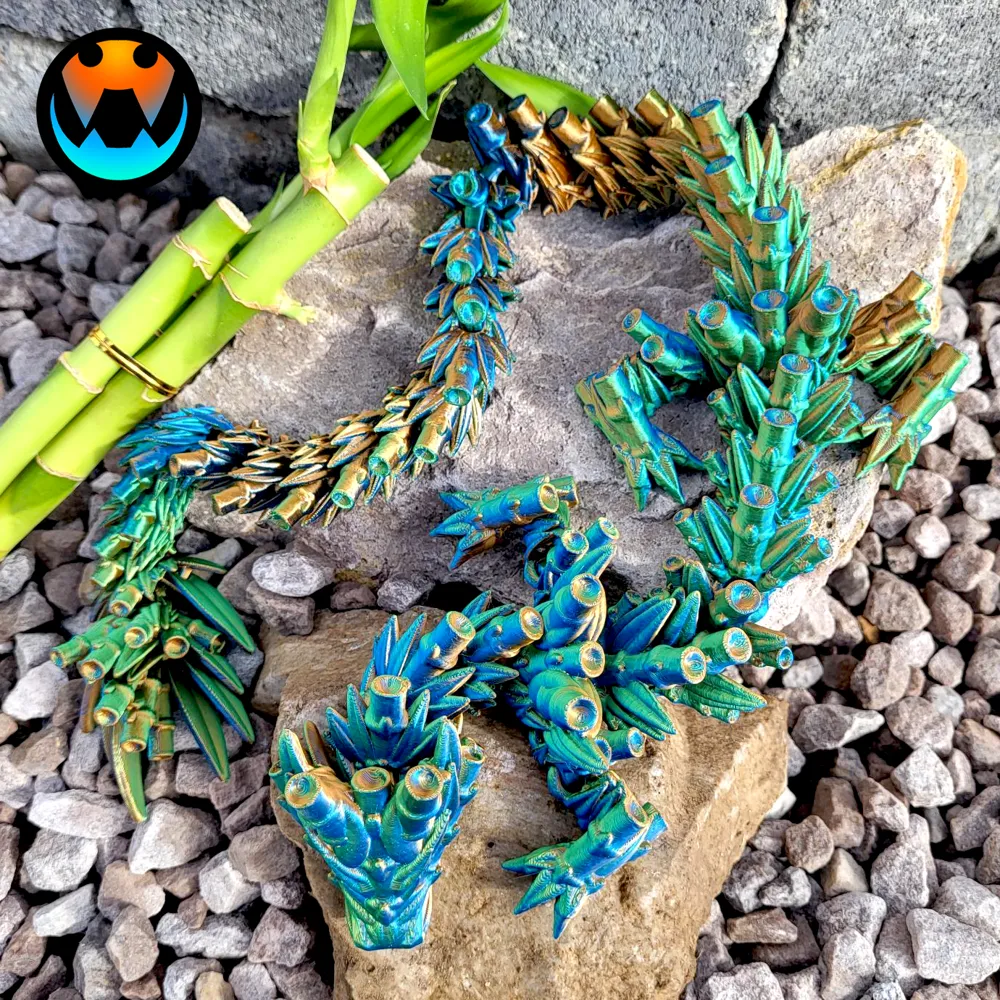 Bamboo Dragon Cinderwing3D X BambuLab by Cinderwing3D - MakerWorld