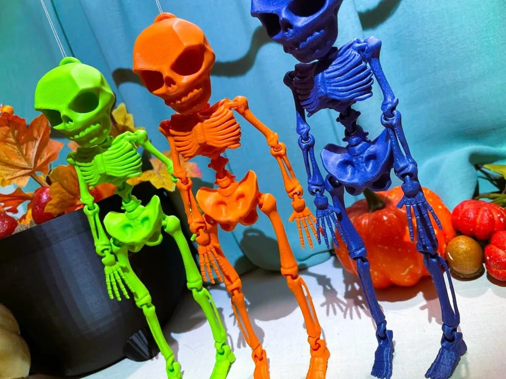 Halloween sceleton by edgar.pusklevic MakerWorld: Download Free 3D Models