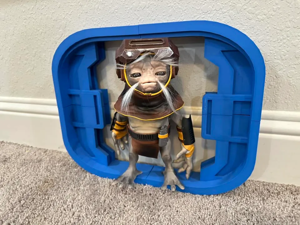 Star Wars Anzellan Worshop Door - From The Mandalorian by BlckStar ...