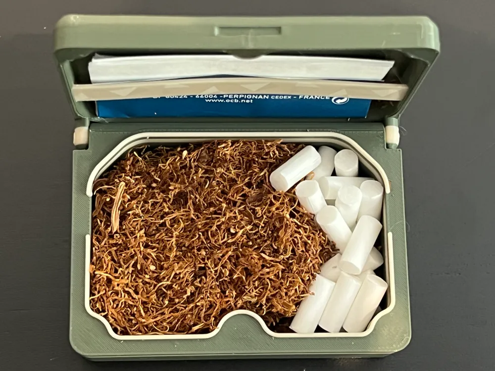 Tobacco box with magnets (NO AMS) by alexander_iba - MakerWorld