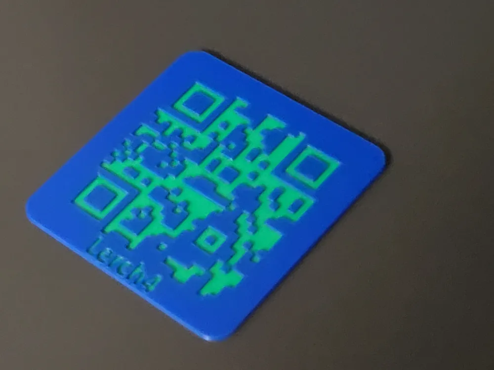 Parametric QR Code Coaster - OpenSCAD by Lerch MakerWorld: Download ...