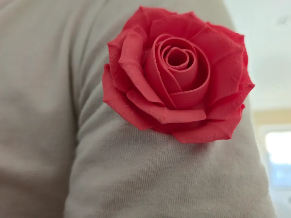 Rose Snap Badge Jibbit (Remix) Remixed by fightstickclub - MakerWorld