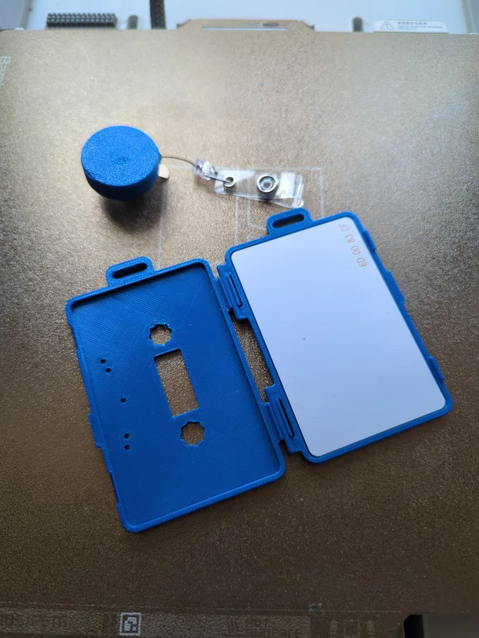 Vintage Cassette Office Pass ID Badge Case by PlanmarksMakerWorld ...