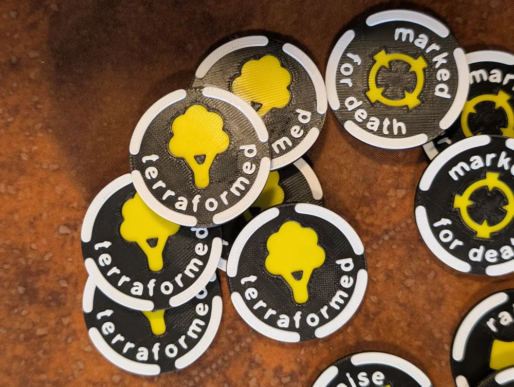 Grimdark 40K Chapter Approved 25/26 Tokens by Wiebbe MakerWorld ...