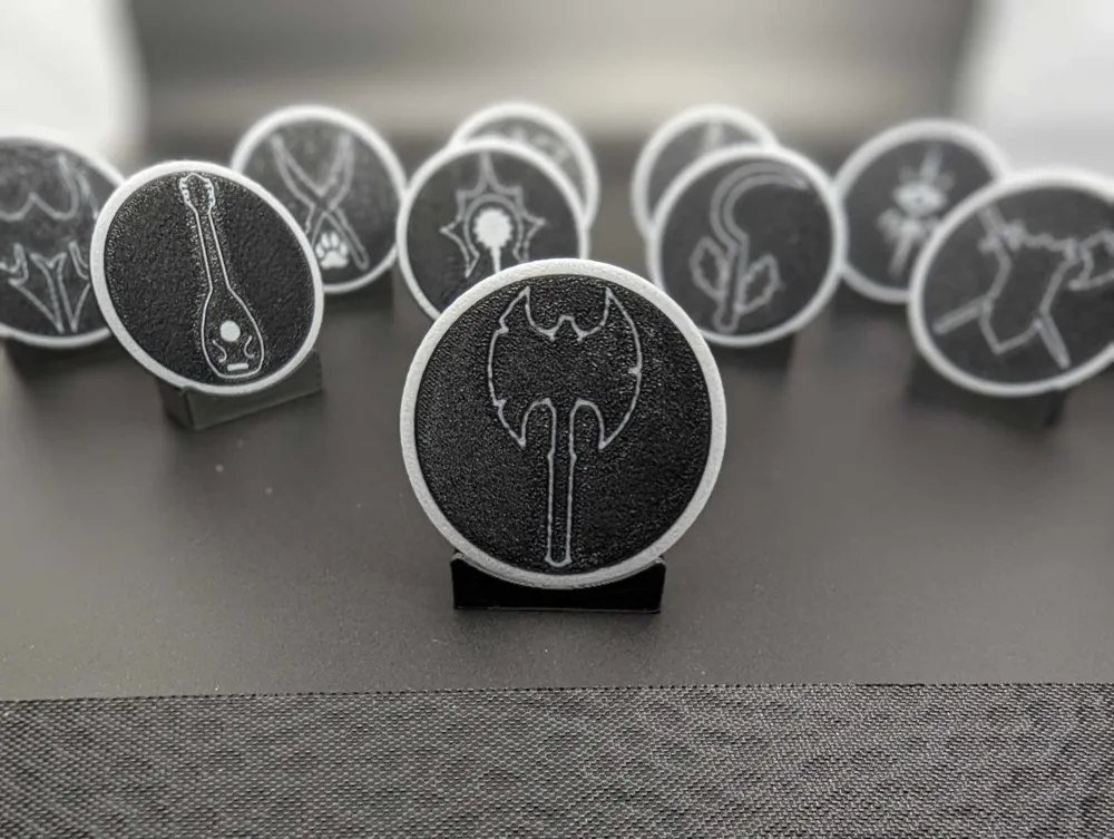 Barbarian Class D&D coin by joeythatoneguy - MakerWorld