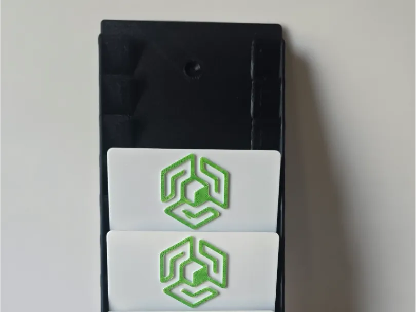 Time/Badge Card Holder - Free 3D Print Model - MakerWorld