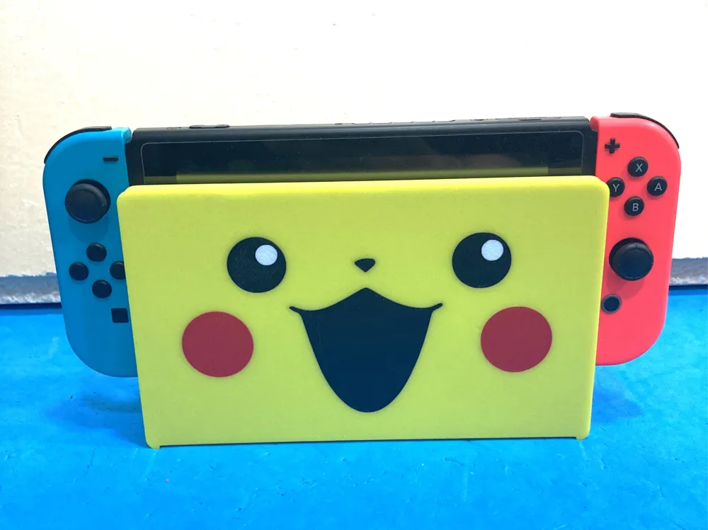 Pikachu Nintendo Switch Oled cover by Franchescor - MakerWorld