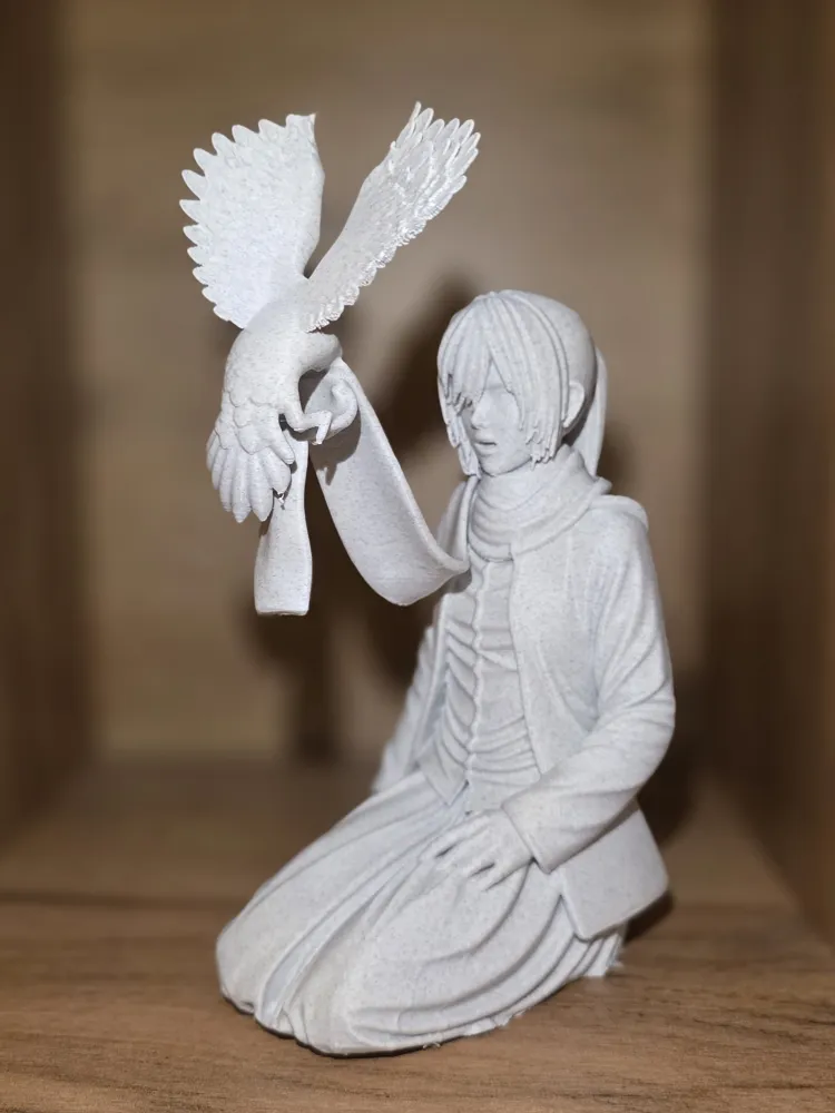 Mikasa - Under The Tree - Figure - Free 3D Print Model - MakerWorld