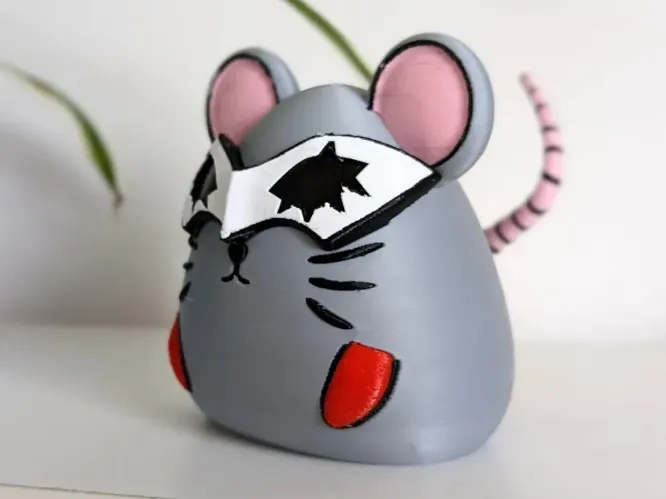Joker mouse - Persona 5 by 3DPrintDogs MakerWorld: Download Free 3D Models