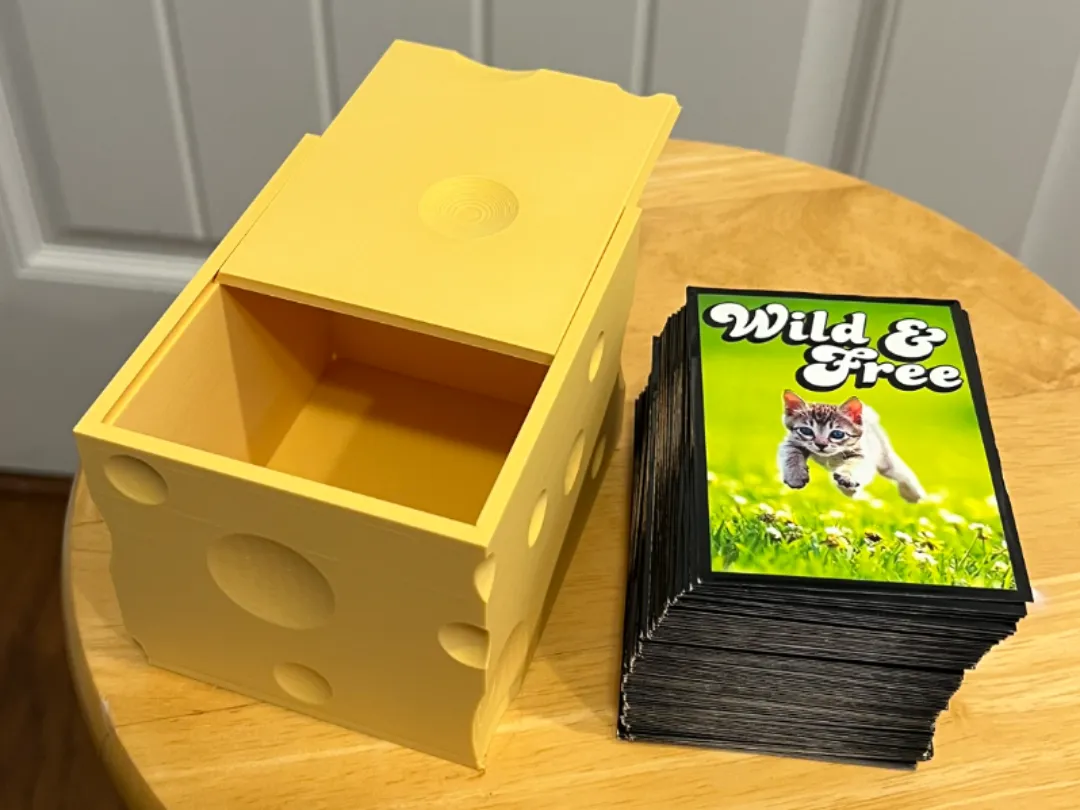 Bloomburrow MTG Commander Cheese Deck Box by thatcaddad MakerWorld ...