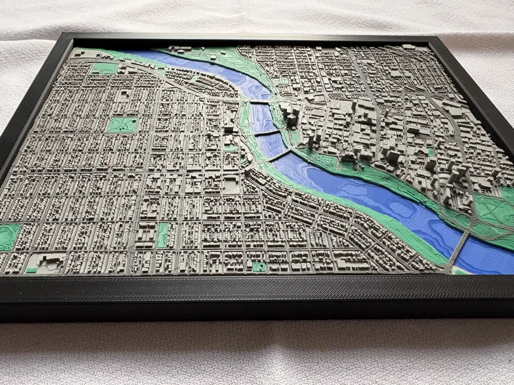 Saskatoon, Canada 3D City Model/Map - Free 3D Print Model - MakerWorld