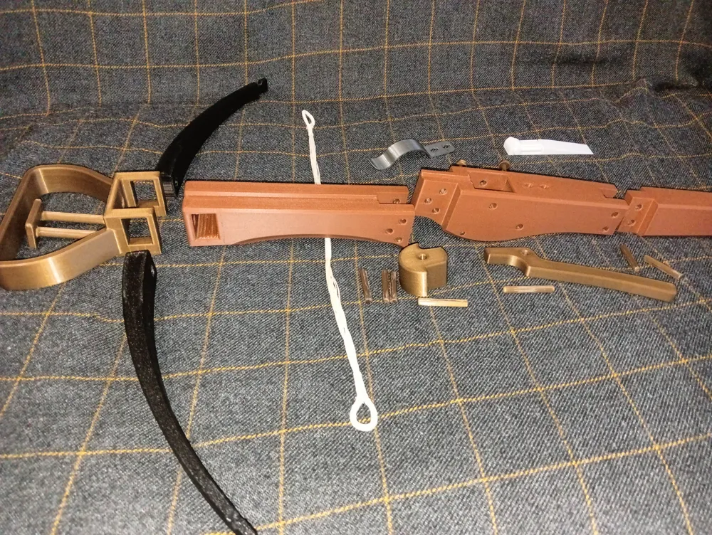 Medieval Crossbow Replica for Cosplay - Free 3D Print Model - MakerWorld