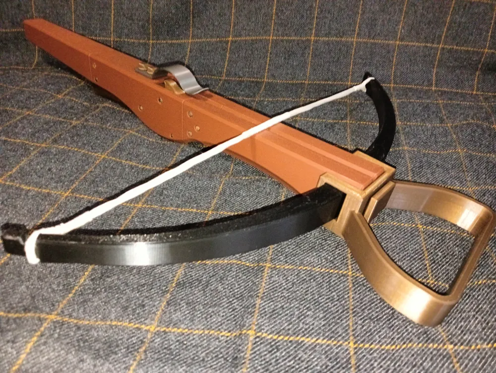 Medieval Crossbow Replica for Cosplay - Free 3D Print Model - MakerWorld