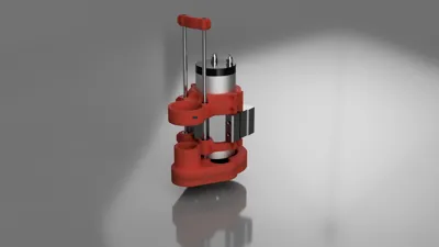 Z independent dust shoe for PrintNC or other 80mm spindle CNC routers ...