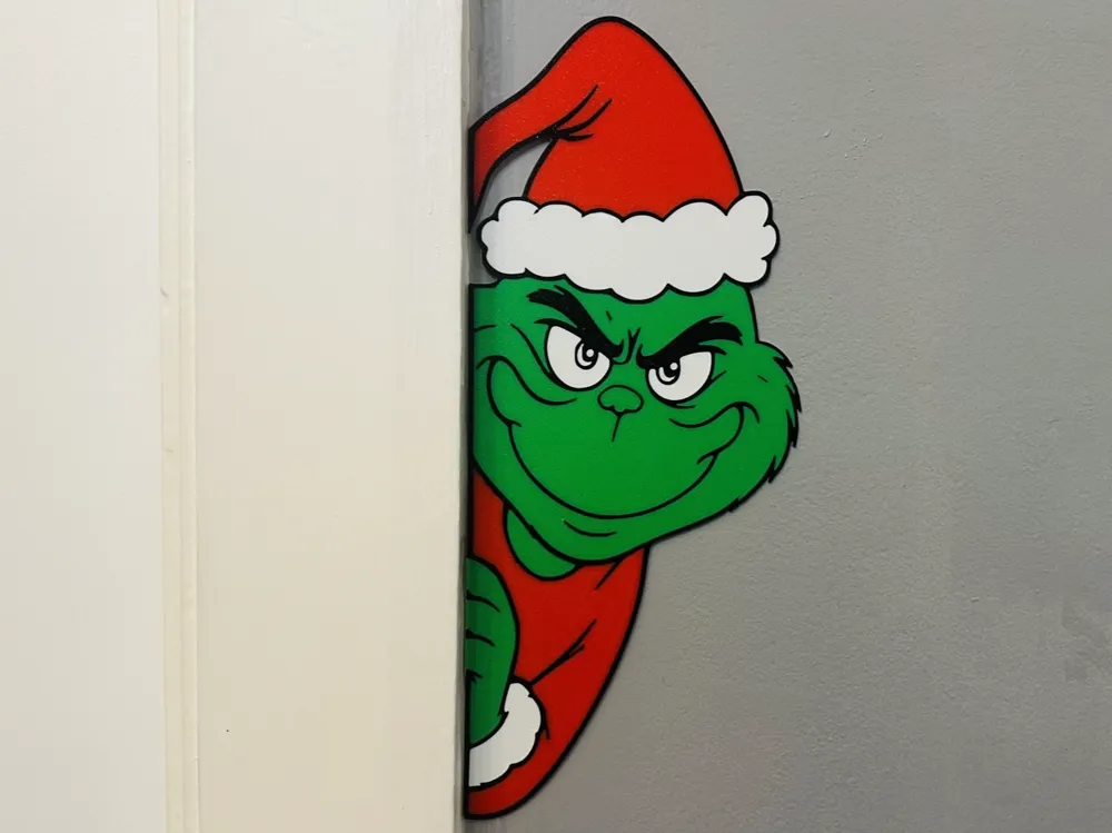 Grinch Peeper - Free 3D Print Model - MakerWorld