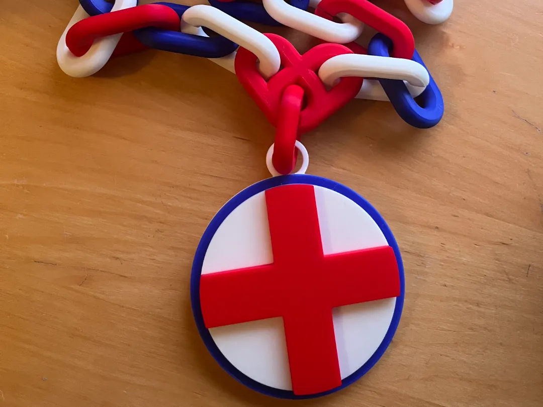 England World Cup 2026 Hype Chain - Free 3D Print Model - MakerWorld