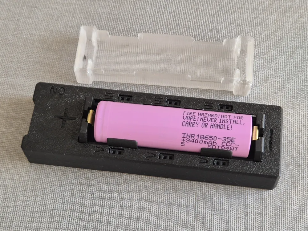 18650 Battery Shield Enclosure - Free 3D Print Model - MakerWorld