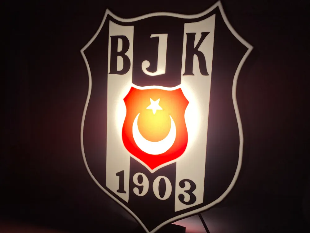 Besiktas Logo Lightbox - Free 3D Print Model - MakerWorld