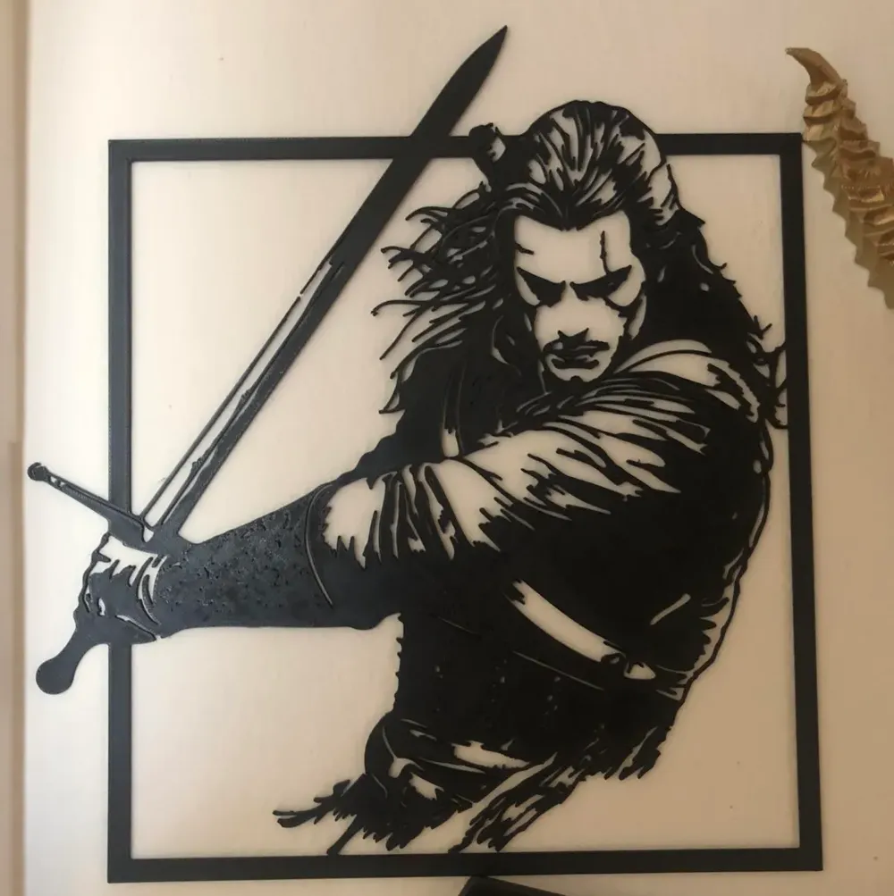 Witcher wall art P1S Compatible Remixed by Ace0807 - MakerWorld
