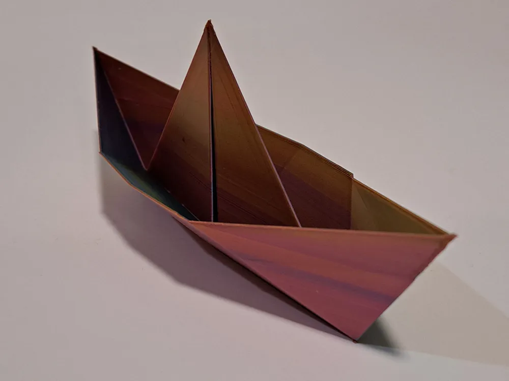 Origami Paper Boat by marek - MakerWorld