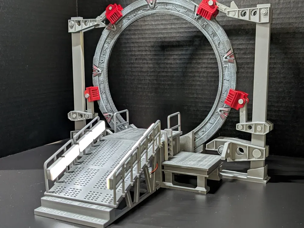Stargate SGC Ramp (Master Replica Stargate) - Free 3D Print Model ...