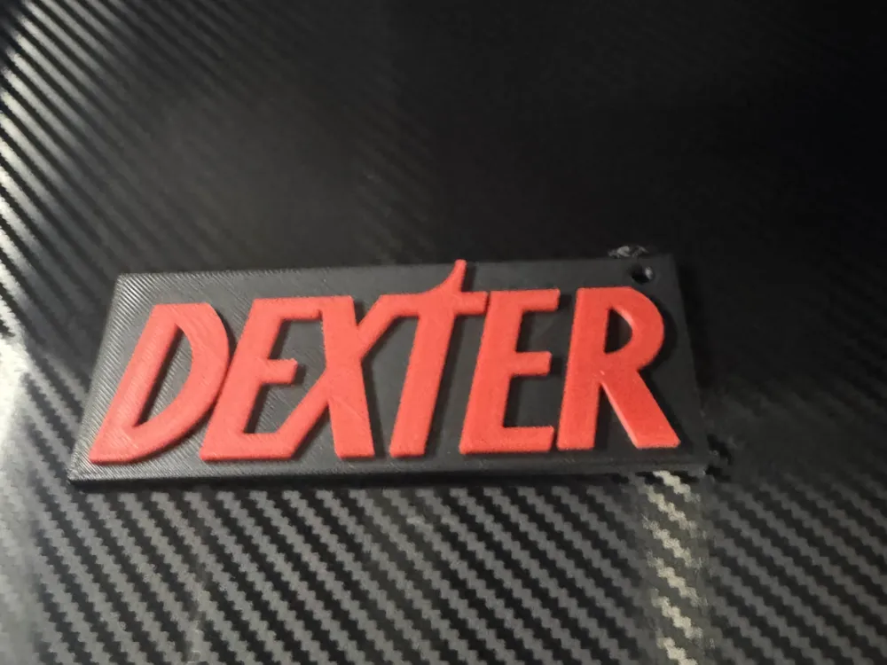 dexter keychain by The G men MakerWorld: Download Free 3D Models