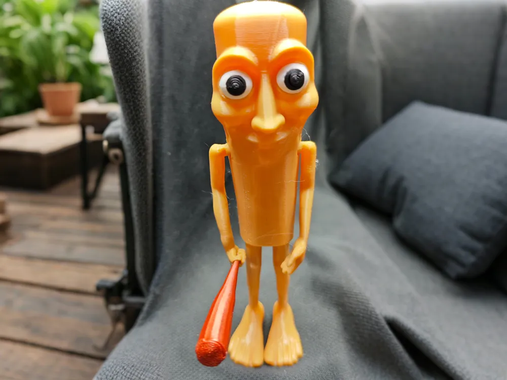 figura articulada Tung Tung Tung SAHUR flexible por MGT3D MakerWorld: Descarga Modelos 3D Gratuitos