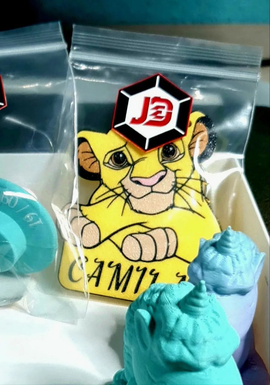 Simba Keychain (Name Custom) by Jar3Designs - MakerWorld