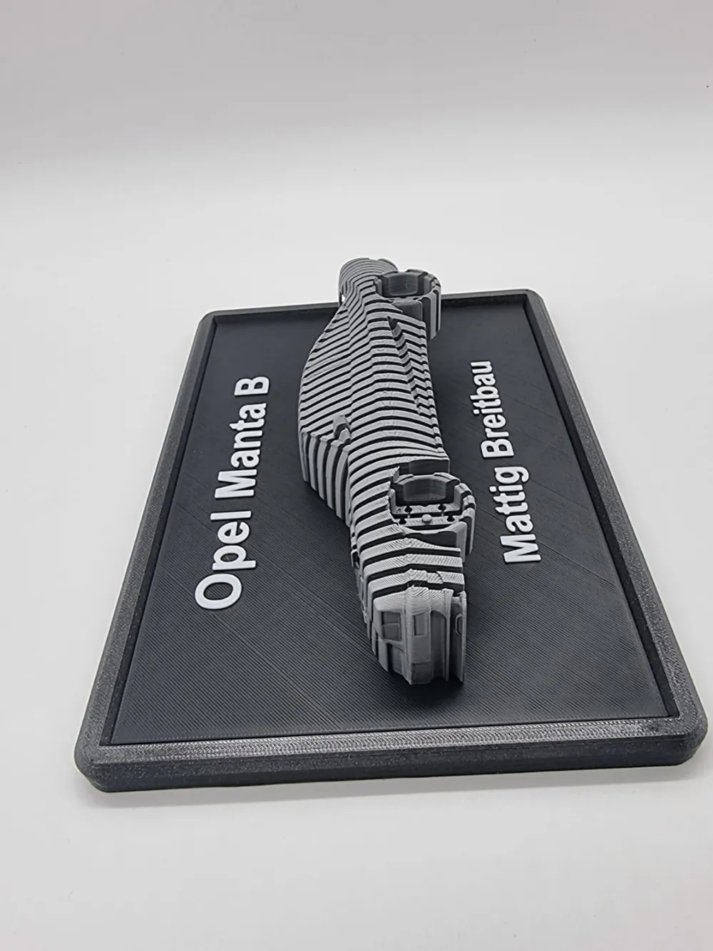 Opel Manta B Mattig Widebody Layered Sculpture by R.Werner Print MakerWorld: Download Free 3D Models