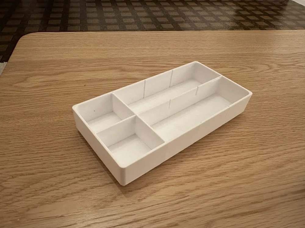 Gridfinity box 4x2 with adjustable dividers by RH Design - MakerWorld