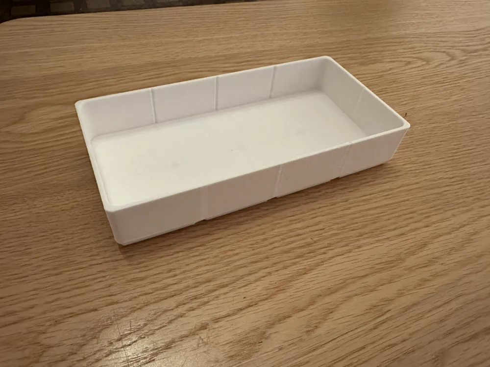 Gridfinity box 4x2 with adjustable dividers by RH Design - MakerWorld