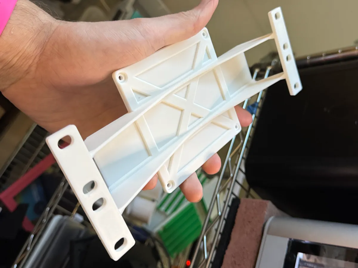 Mini-rack monitor mount - Free 3D Print Model - MakerWorld