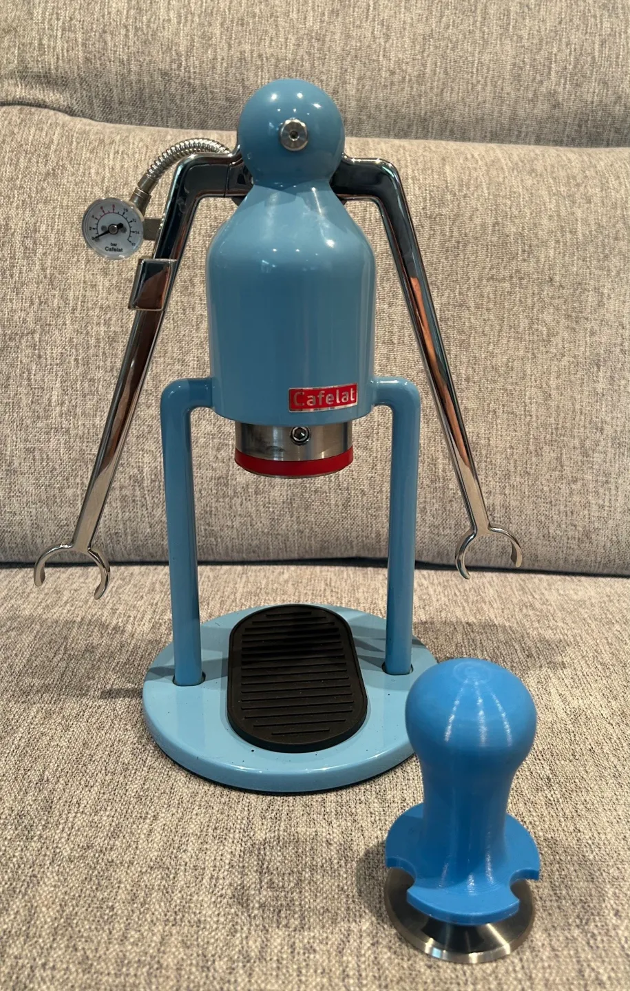 Cafelat Robot Tamper Grip Espresso by Muschi_Paradise - MakerWorld