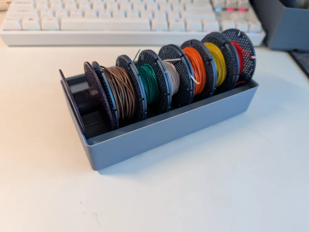 Spool Gridfinity Holder by ledzz MakerWorld: Download Free 3D Models