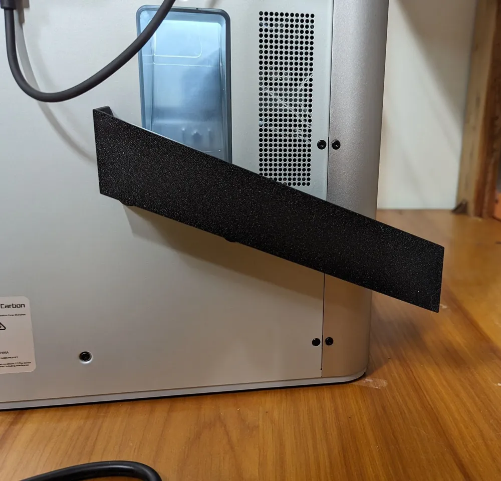 Minimalistic X1C Filament Poop Chute Slide. by t147caddy - MakerWorld