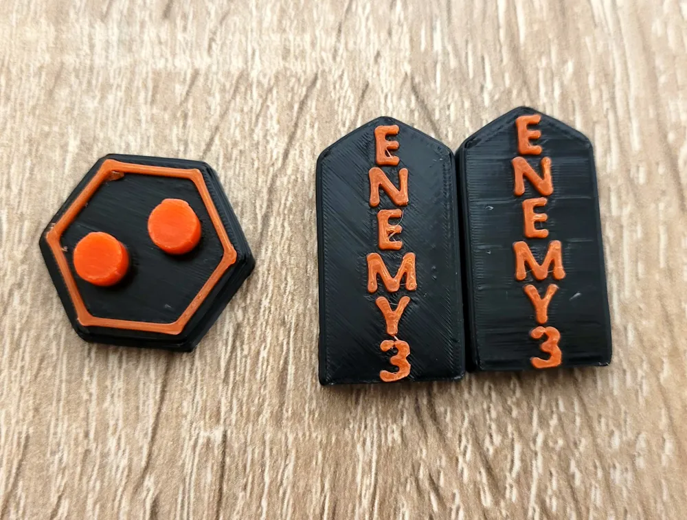 Enemy tokens (NO AMS/MMU) Remixed by printhub.p1s - MakerWorld