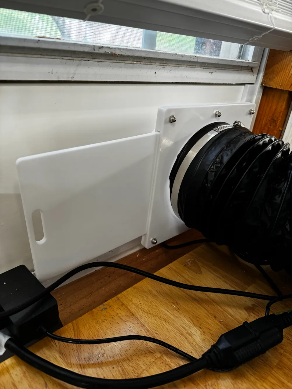 fully parametric blast gate and exhaust flange by Left4Dead - MakerWorld