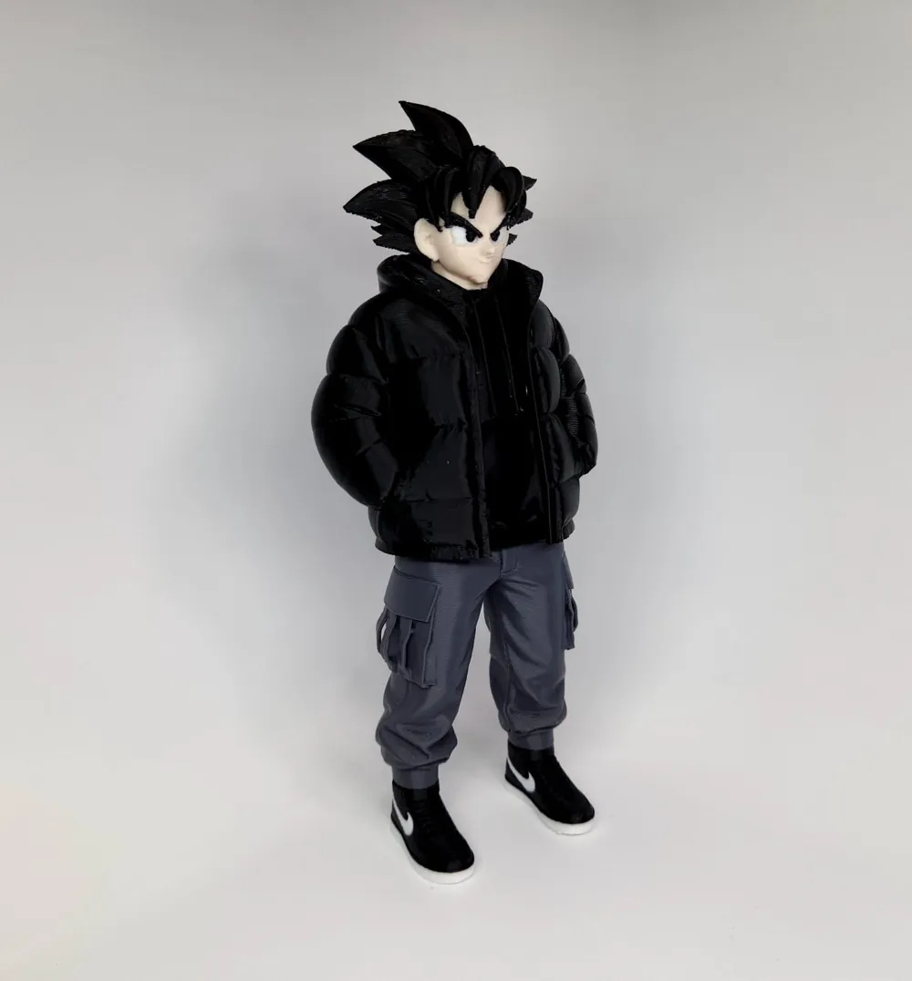 goku urban - dragon ball - Free 3D Print Model - MakerWorld