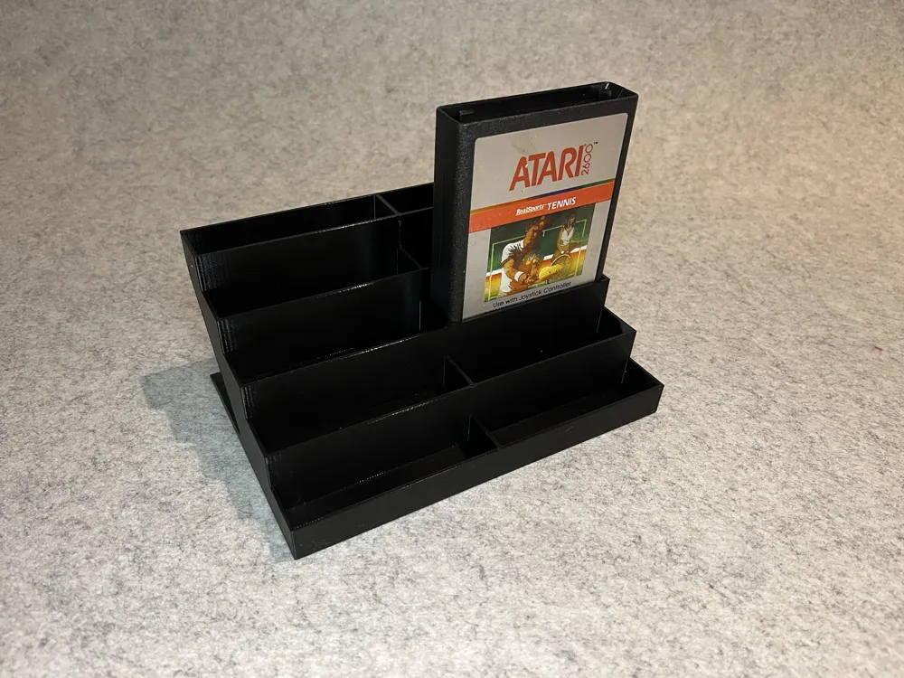 Display stand for Atari 2600 games cartridges by design3d MakerWorld ...