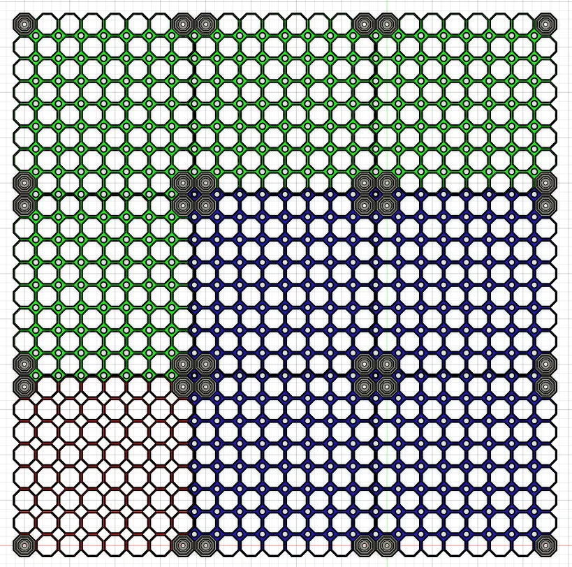 Full 60cm sq. Multiboard (8x8 Tiles, stack print) Remixed by brendan.m ...