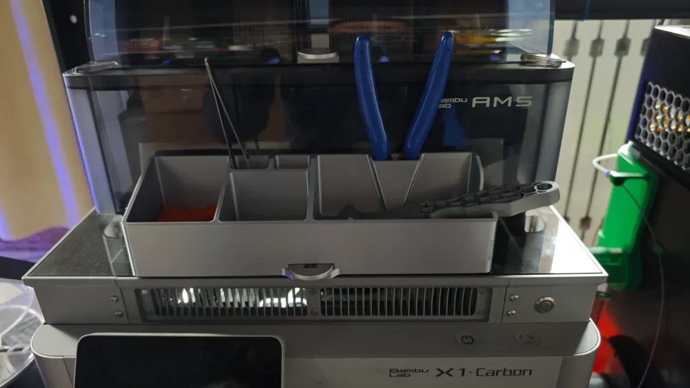 X1C/P1SC Top Storage Box by 温华 - MakerWorld