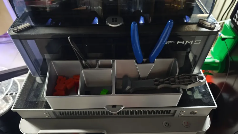 X1C/P1SC Top Storage Box by 温华 - MakerWorld