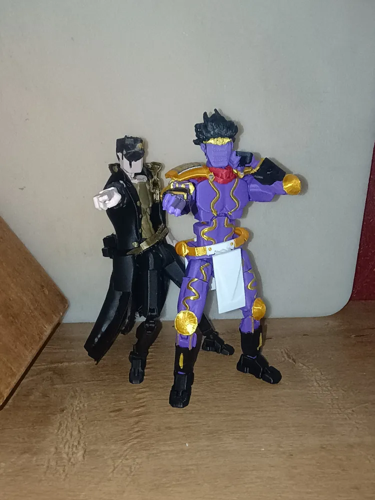 Dummy 13 Star Platinum (Jojo's Bizarre Adventure) - Free 3D Print Model ...