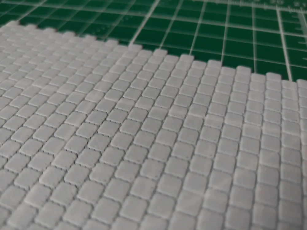 [0 und 1] Texturblatt lineare Pflastersteine – Kostenloses 3D ...