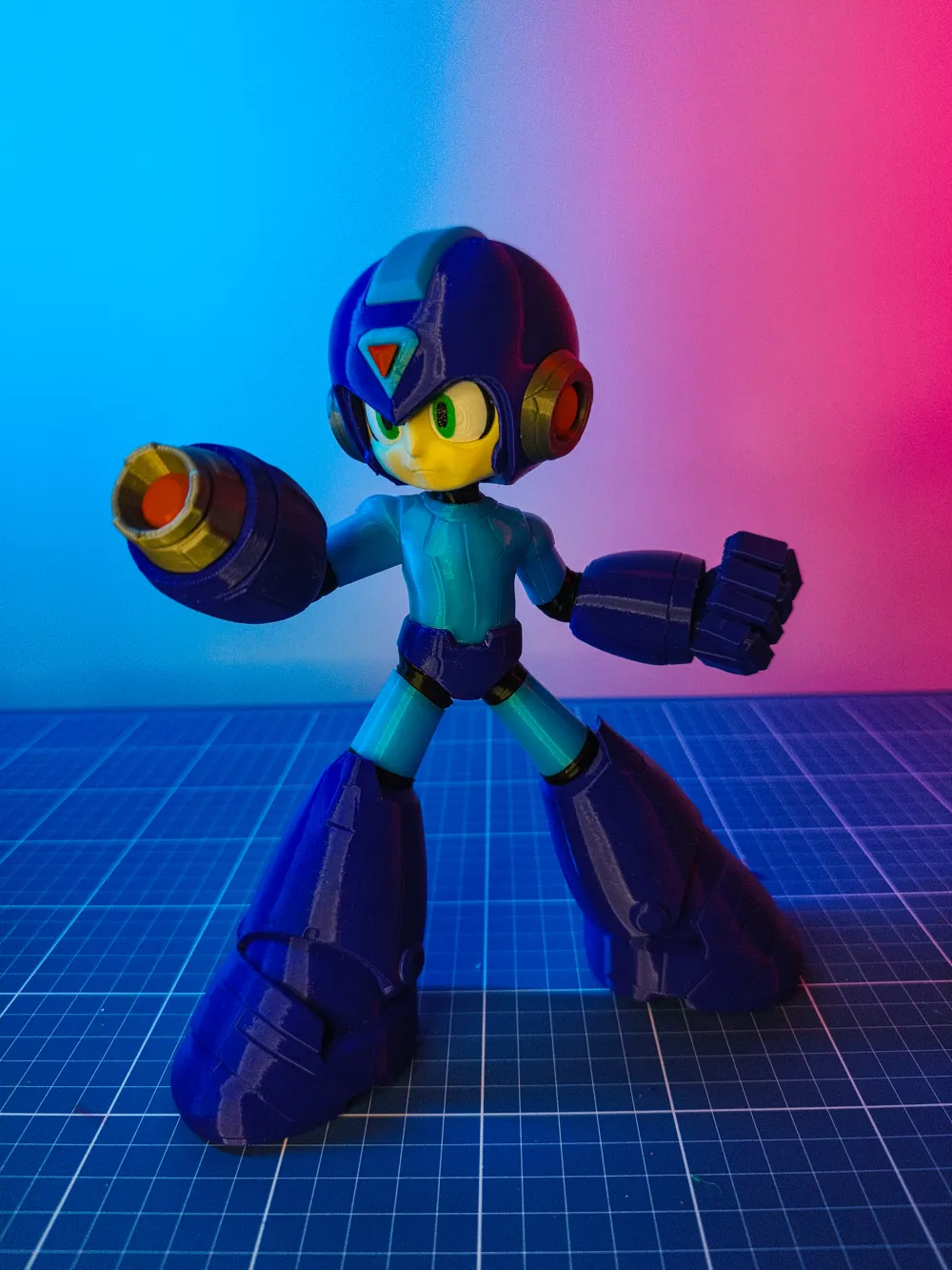 Fan Art de Mega Man - Modelo de impresión 3D gratuito - MakerWorld