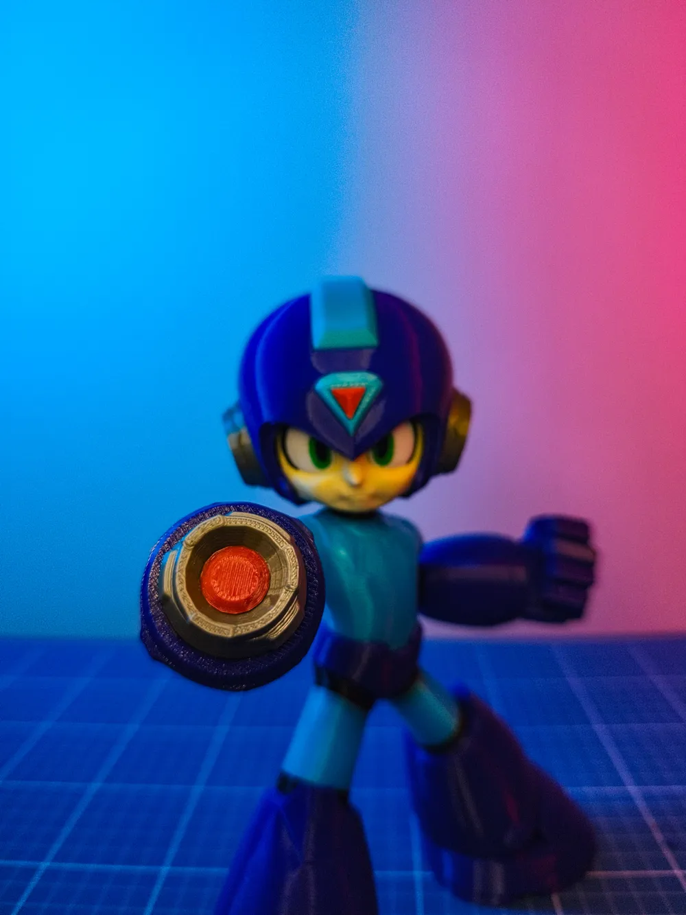 Fan Art de Mega Man - Modelo de impresión 3D gratuito - MakerWorld