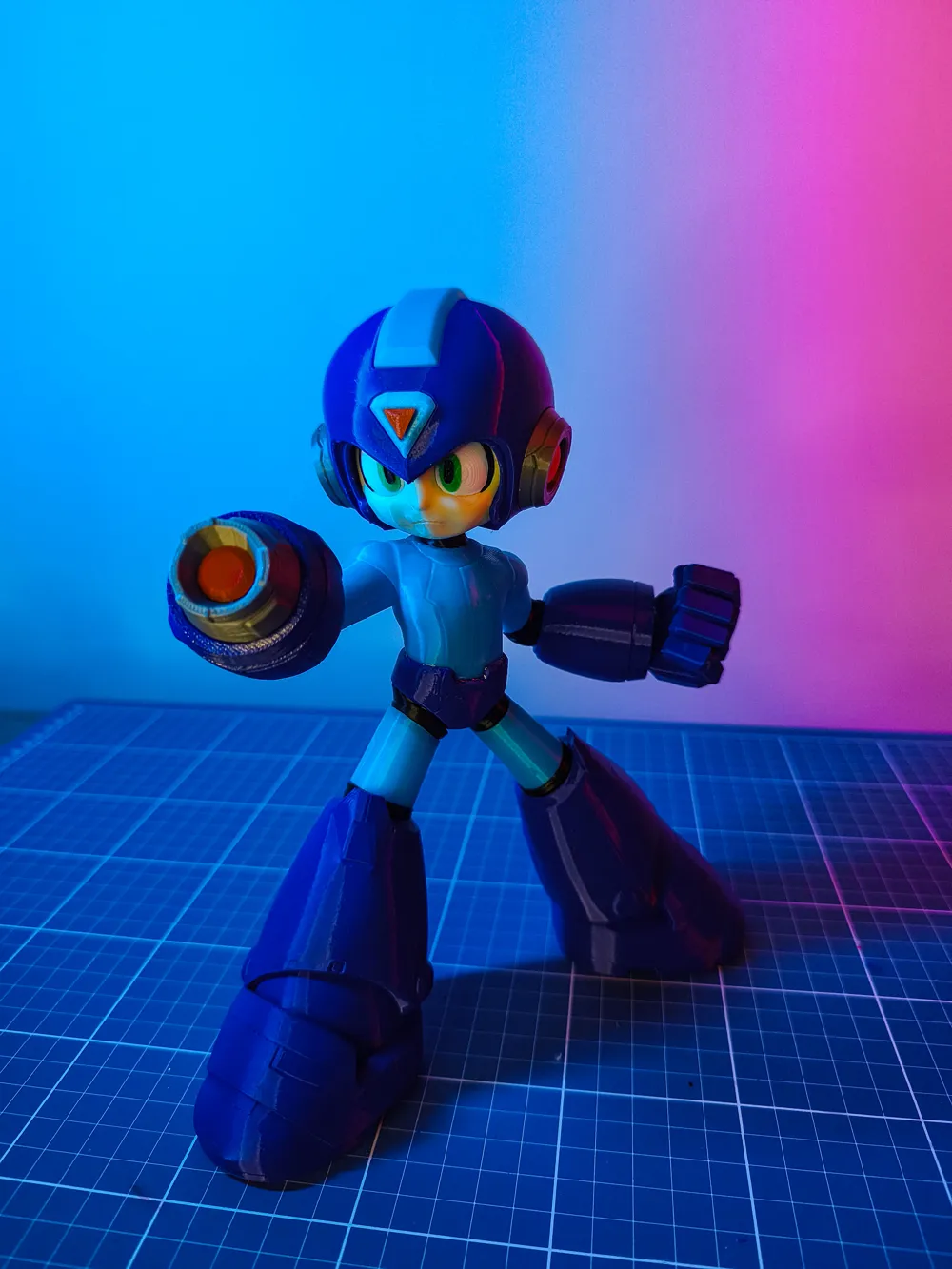 Fan Art de Mega Man - Modelo de impresión 3D gratuito - MakerWorld