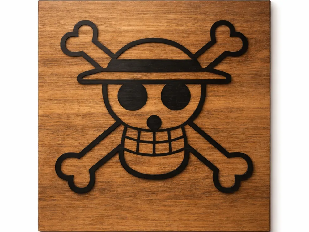 Logo de Luffy - One Piece - Modèle d'Impression 3D Gratuit - MakerWorld
