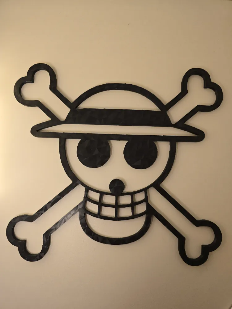 Logo de Luffy - One Piece - Modèle d'Impression 3D Gratuit - MakerWorld