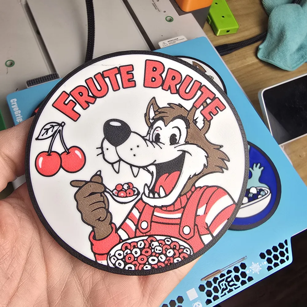 Retro Monster Cereal Coasters 70s 80s Cartoons - Free 3D Print Model ...